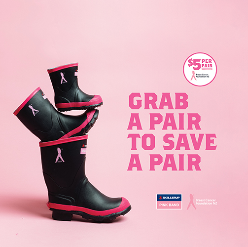 Skellerup Pink Bands